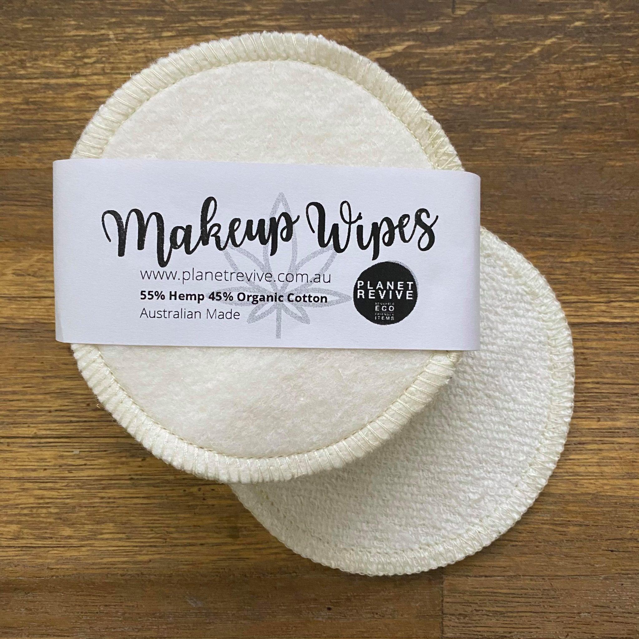 Reusable Hemp Makeup Wipes | Eco-friendly Wipes | Planet Revive
